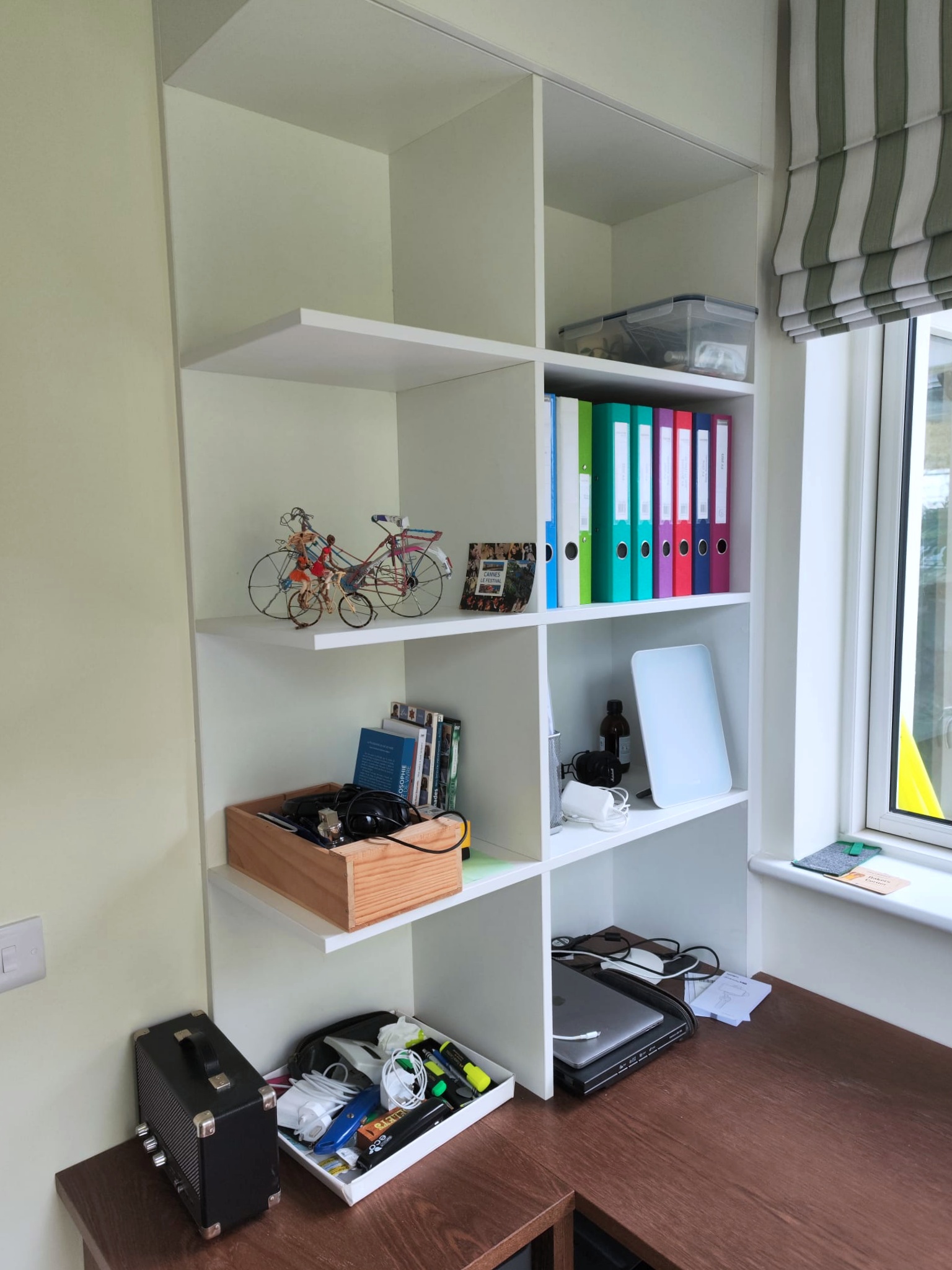 Custom Desk with Shelving - Bespoke Office Furniture Ireland - Custom ...