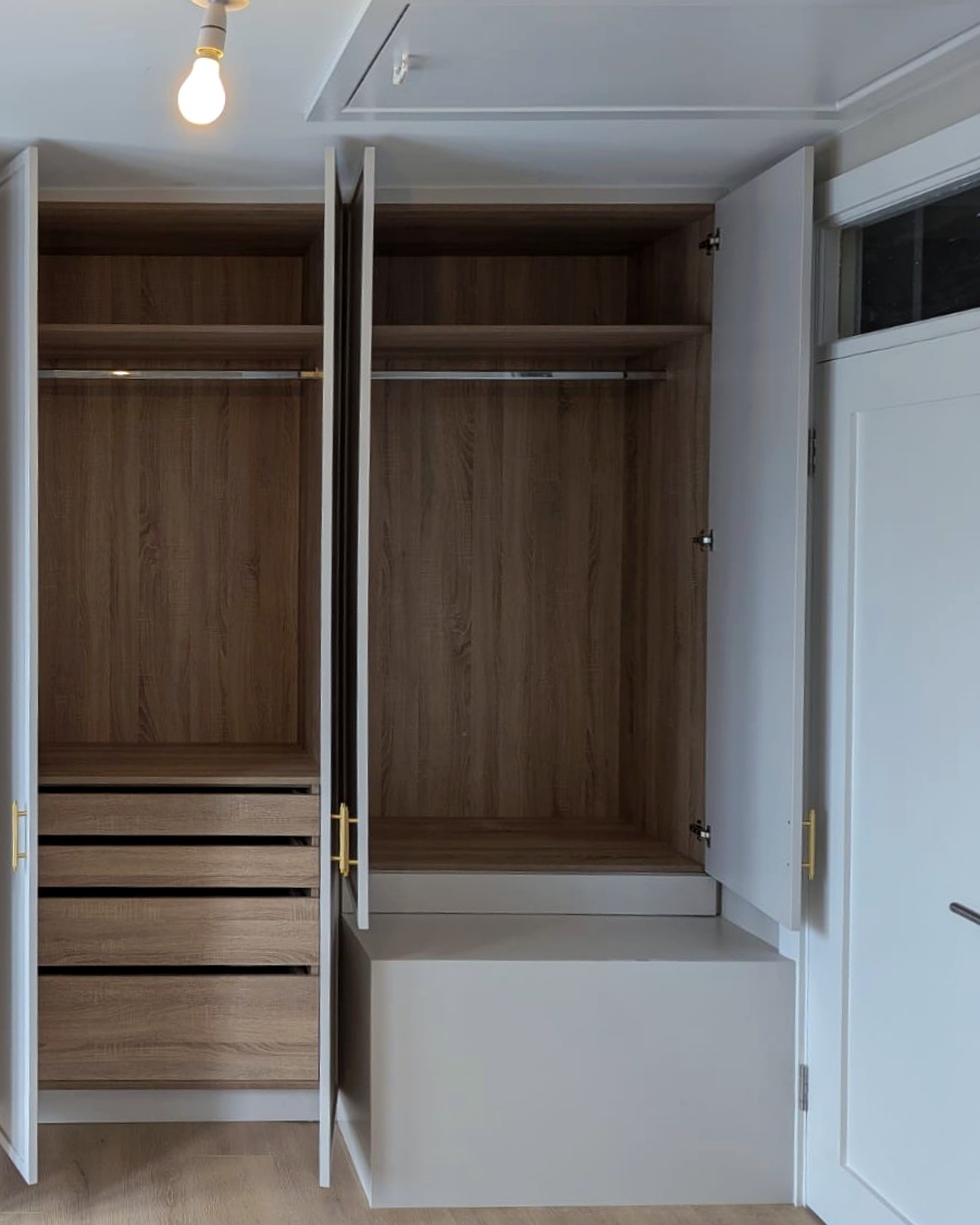 Extra-Tall Custom Wardrobe - Bespoke Bedroom Furniture in Ireland
